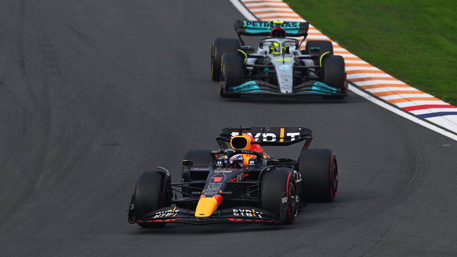 Dutch GP: Max Verstappen wins from George Russell, Charles Leclerc and ...
