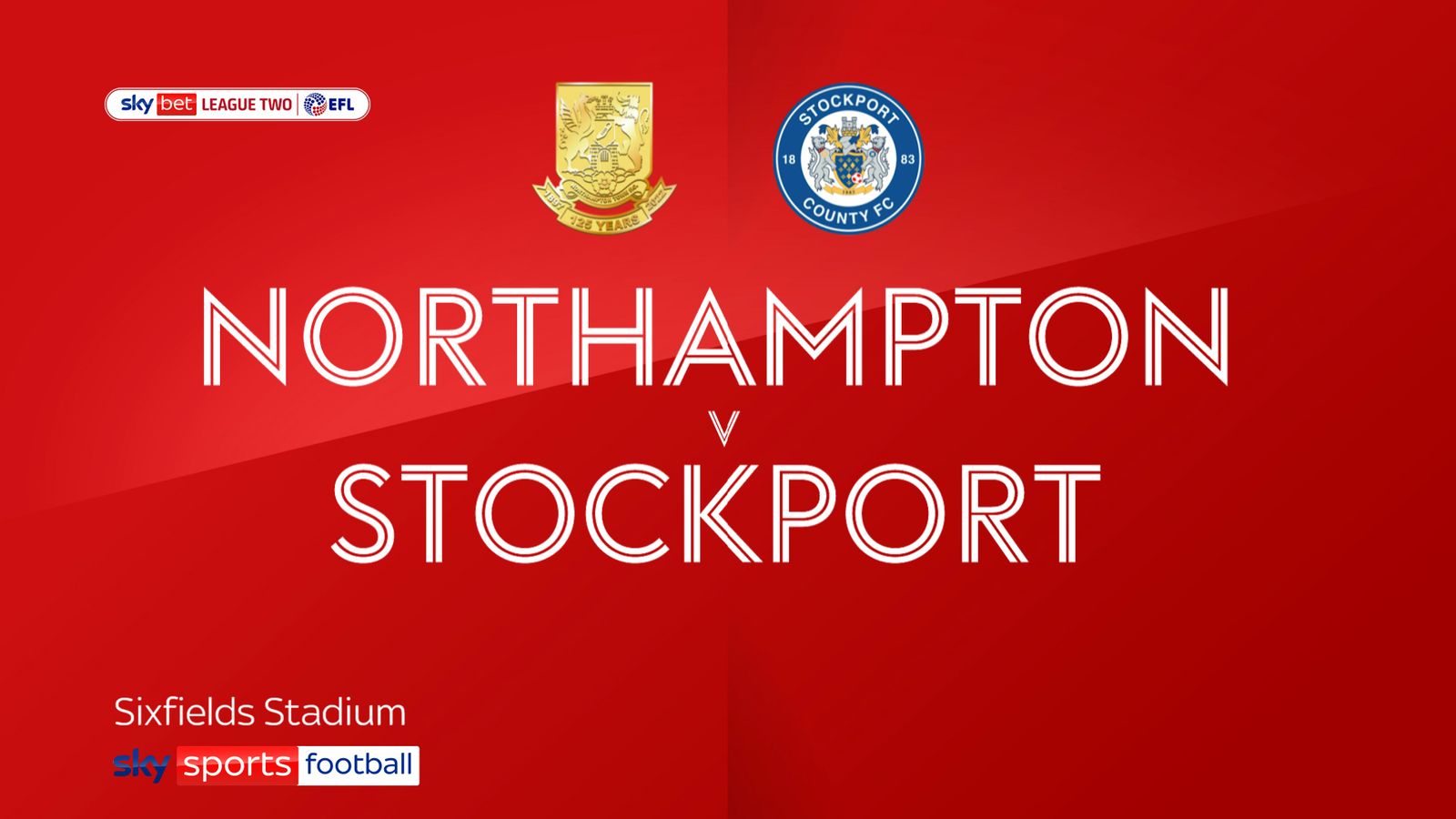 Northampton 2-1 Stockport: Cobblers come from behind for victory ...