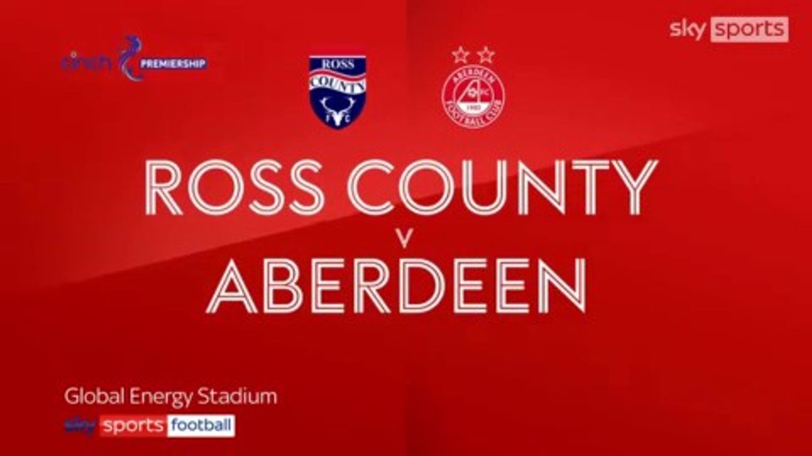 Ross County 1-1 Aberdeen | Scottish Premiership highlights | Football News | Sky Sports
