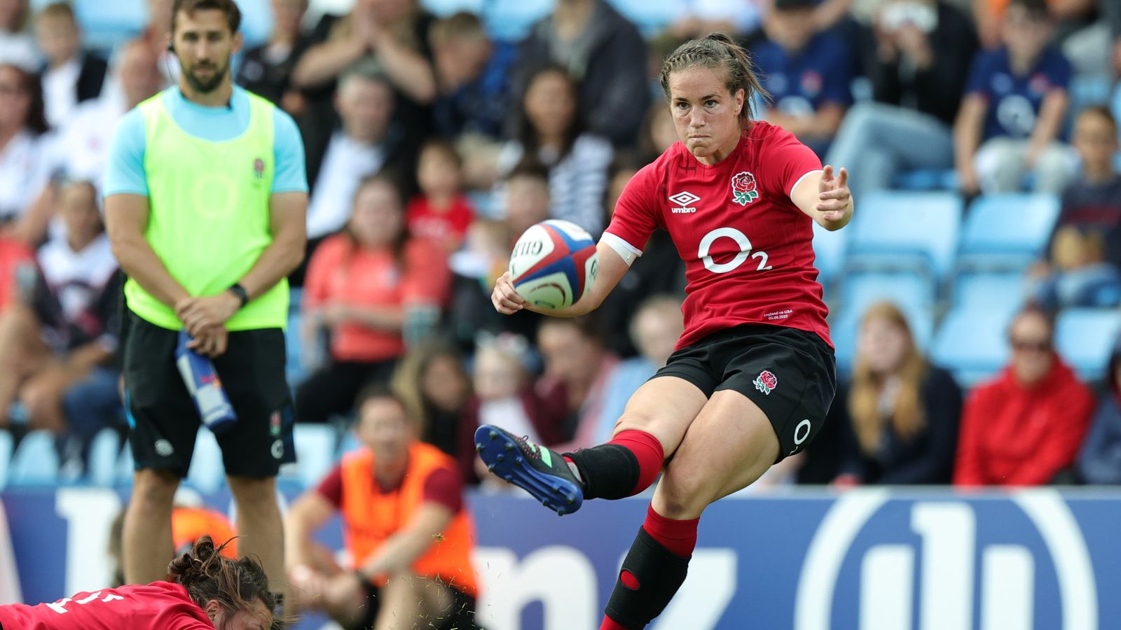 England's Red Roses run in eight tries against USA - as it happened ...
