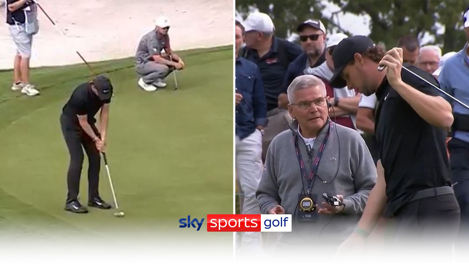 'Never ever seen that before' | 'I didn't mean to hit it!' - Golfer's ...