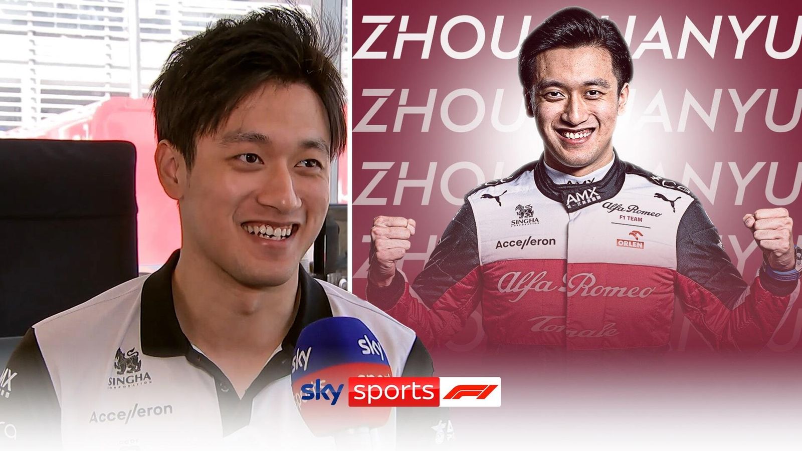 Zhou Guanyu: Chinese driver signs new contract at Alfa Romeo to keep ...