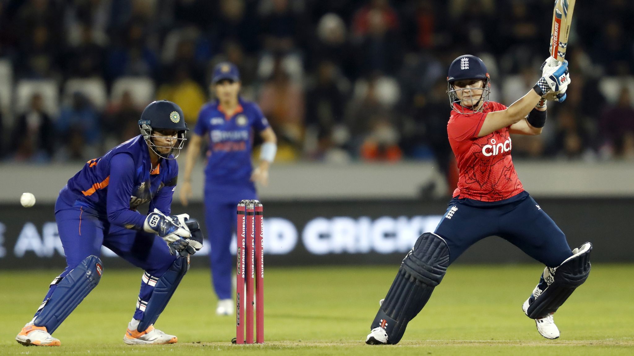 England Women vs India Women: Sarah Glenn and Sophia Dunkley star to ...