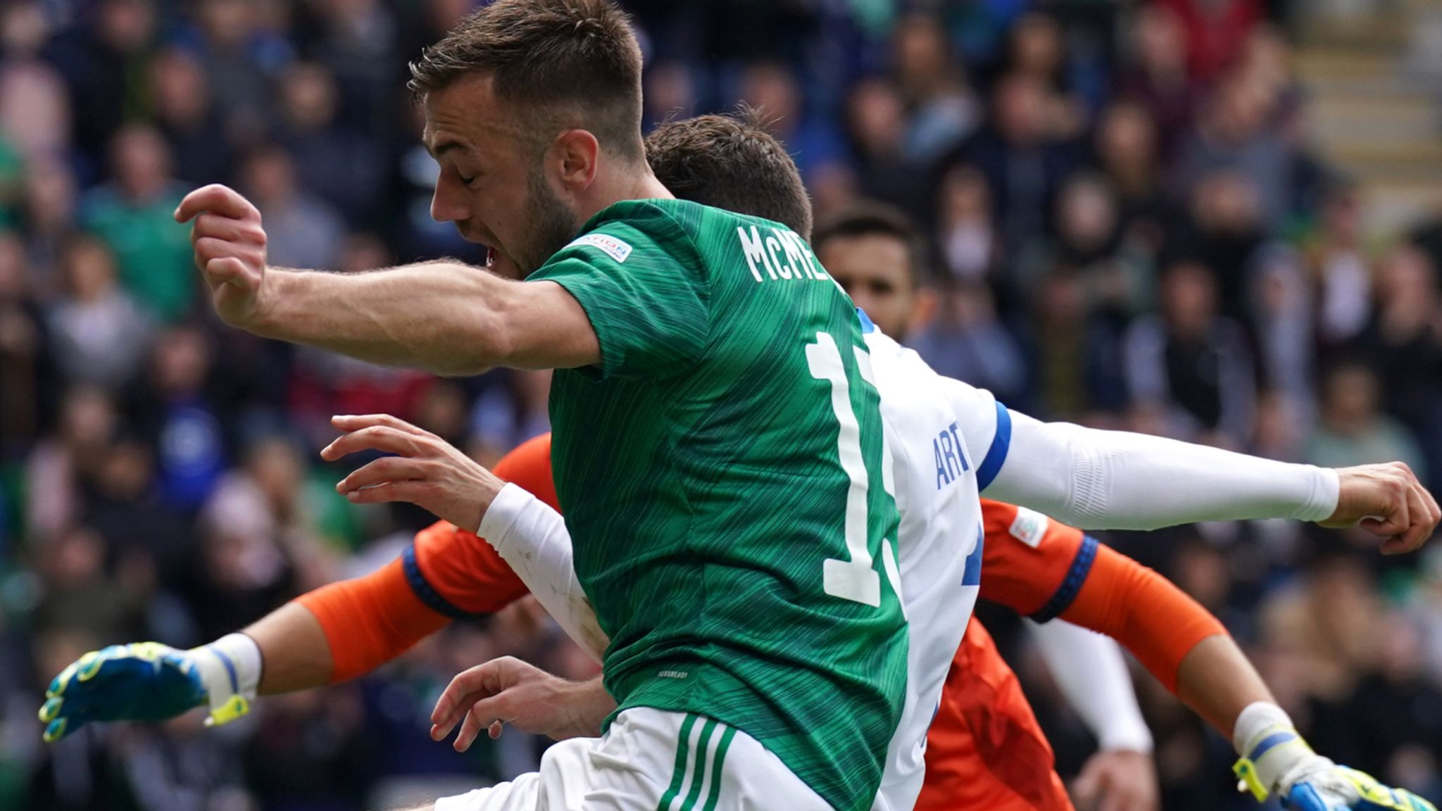 Conor McMenamin: Northern Ireland winger cleared over historical video ...