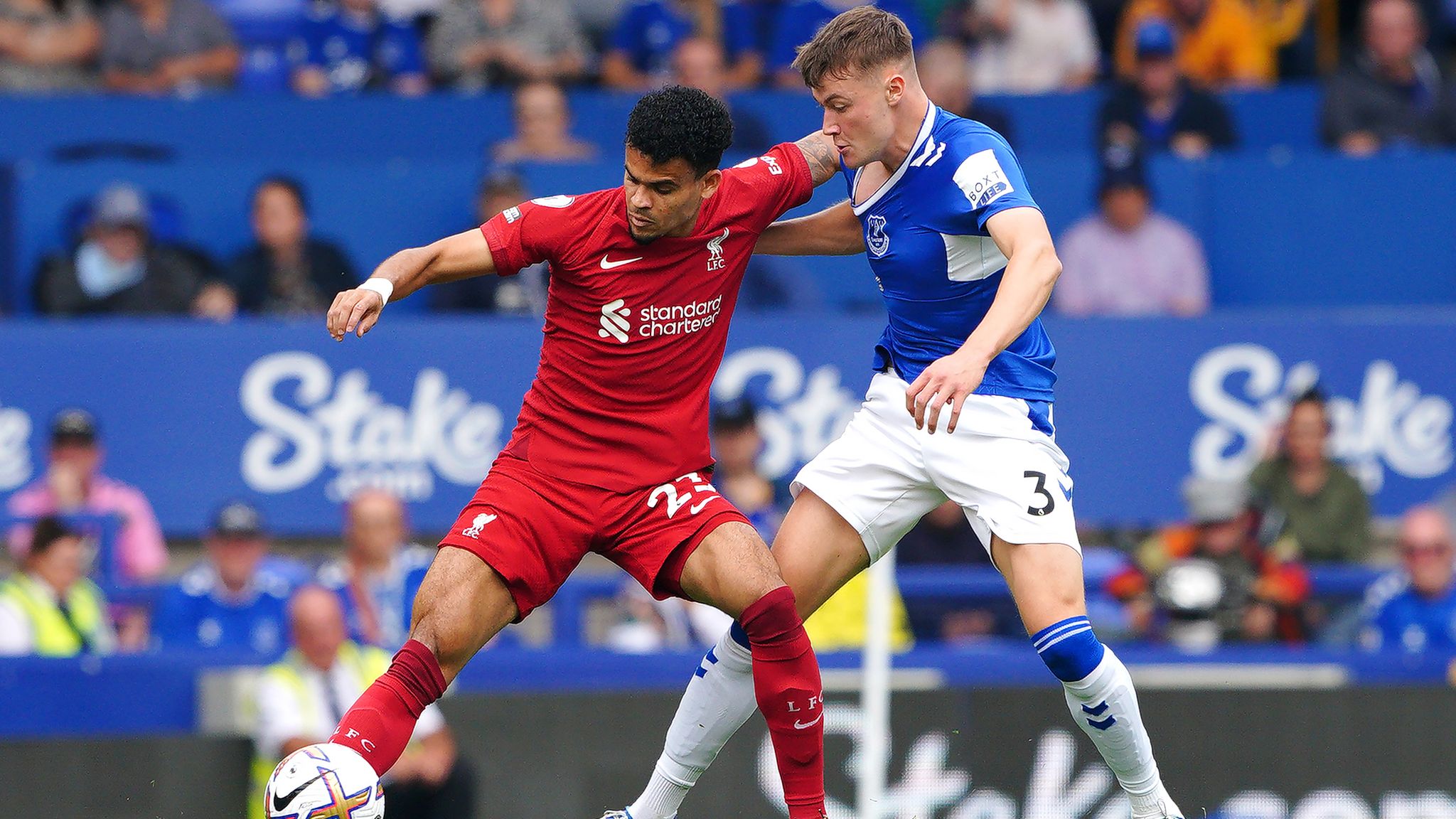 Everton 0-0 Liverpool: Honours even in frantic Merseyside derby as VAR ...