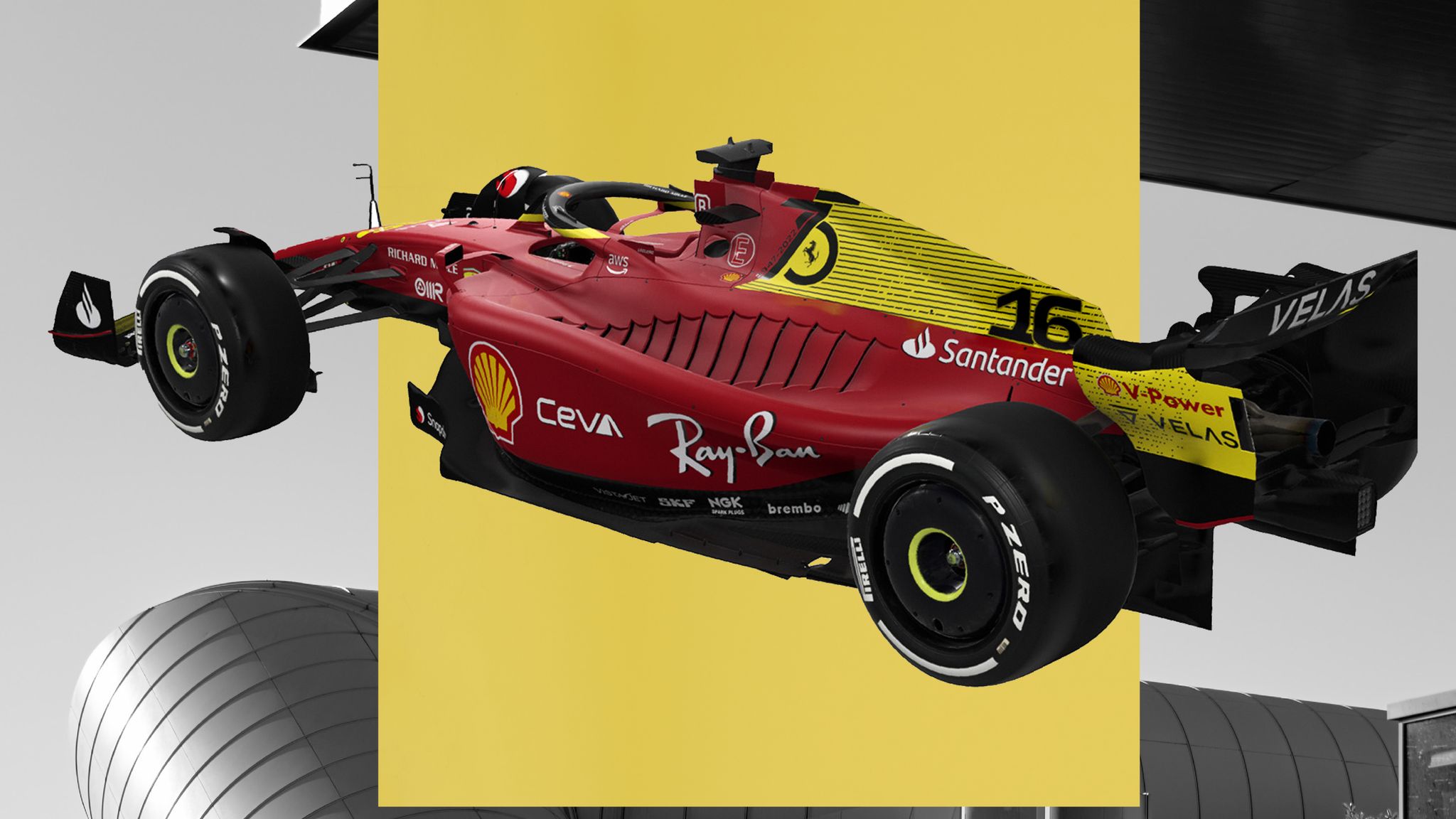 Italian GP: Ferrari reveal special yellow look for home race as team ...