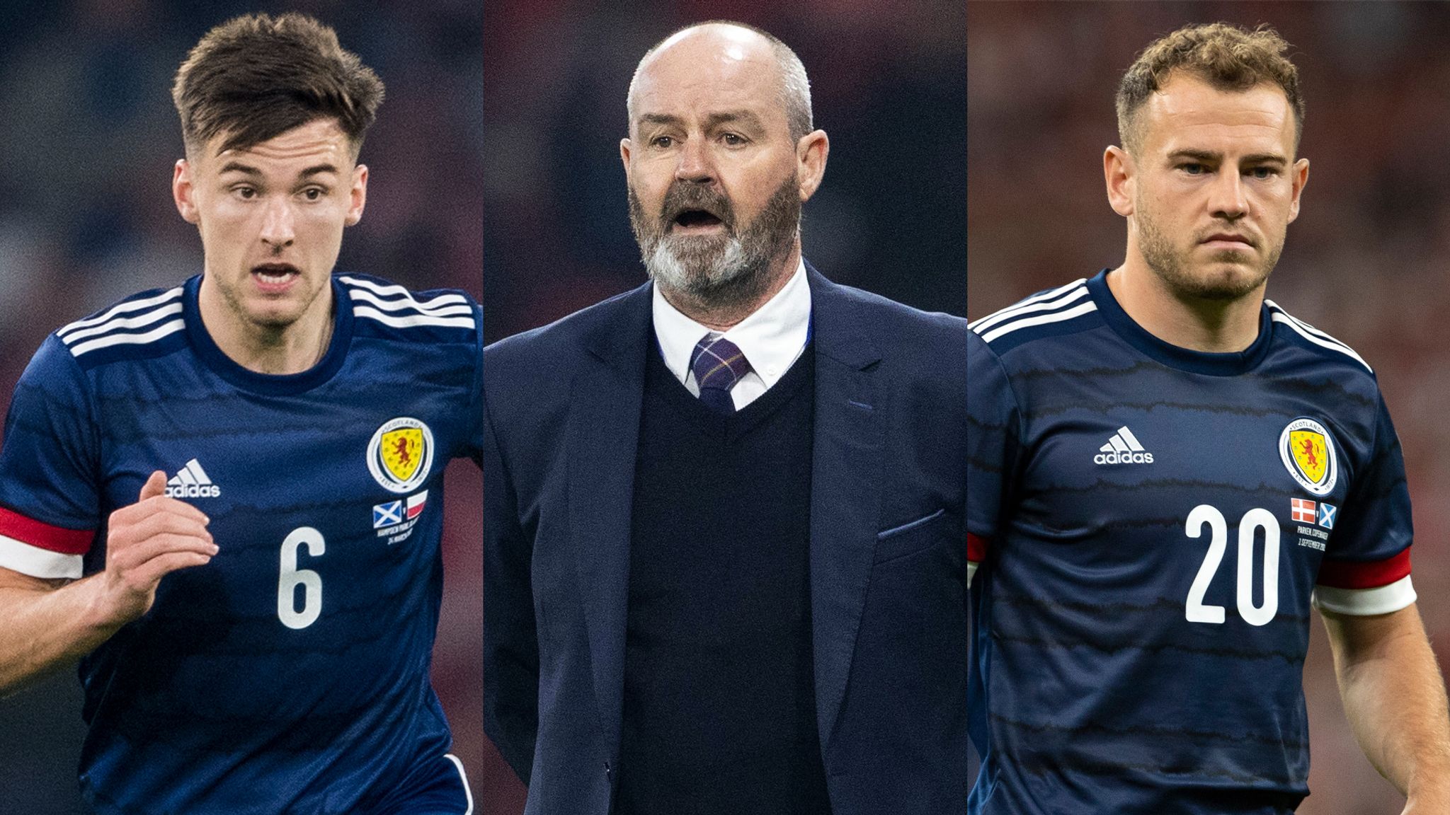 Kieran Tierney returns, Andy Robertson out for Scotland's Nations ...