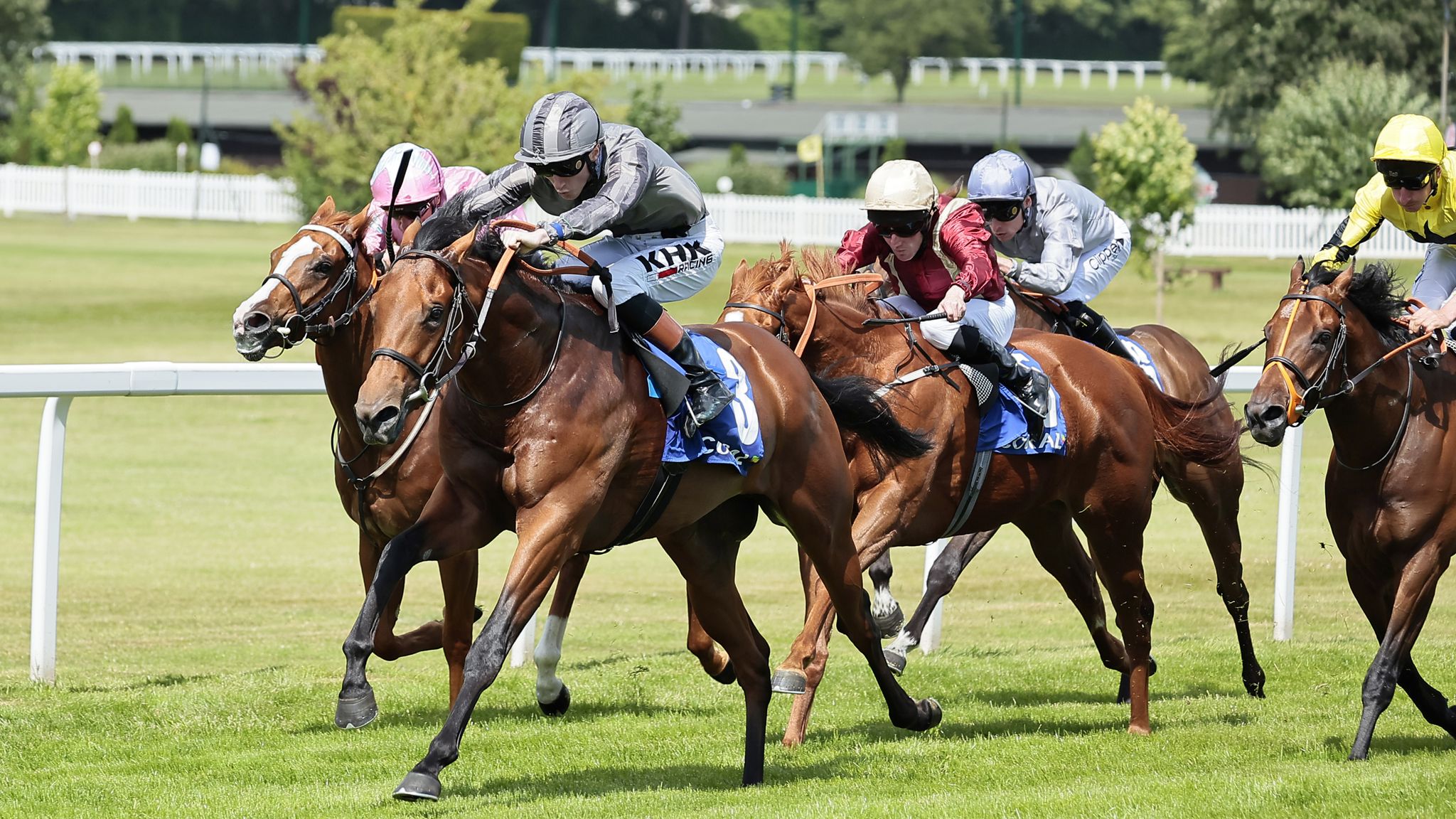 Mill Reef Stakes: Sakheer takes Newbury Group Two to continue dream ...
