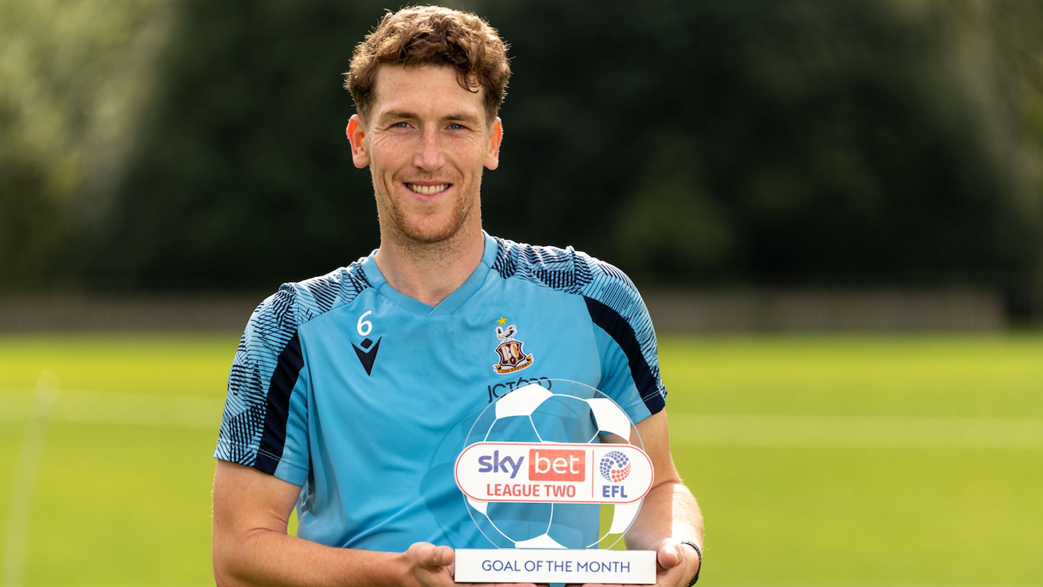Preston's Brad Potts wins Sky Bet Championship Goal of the Month award ...