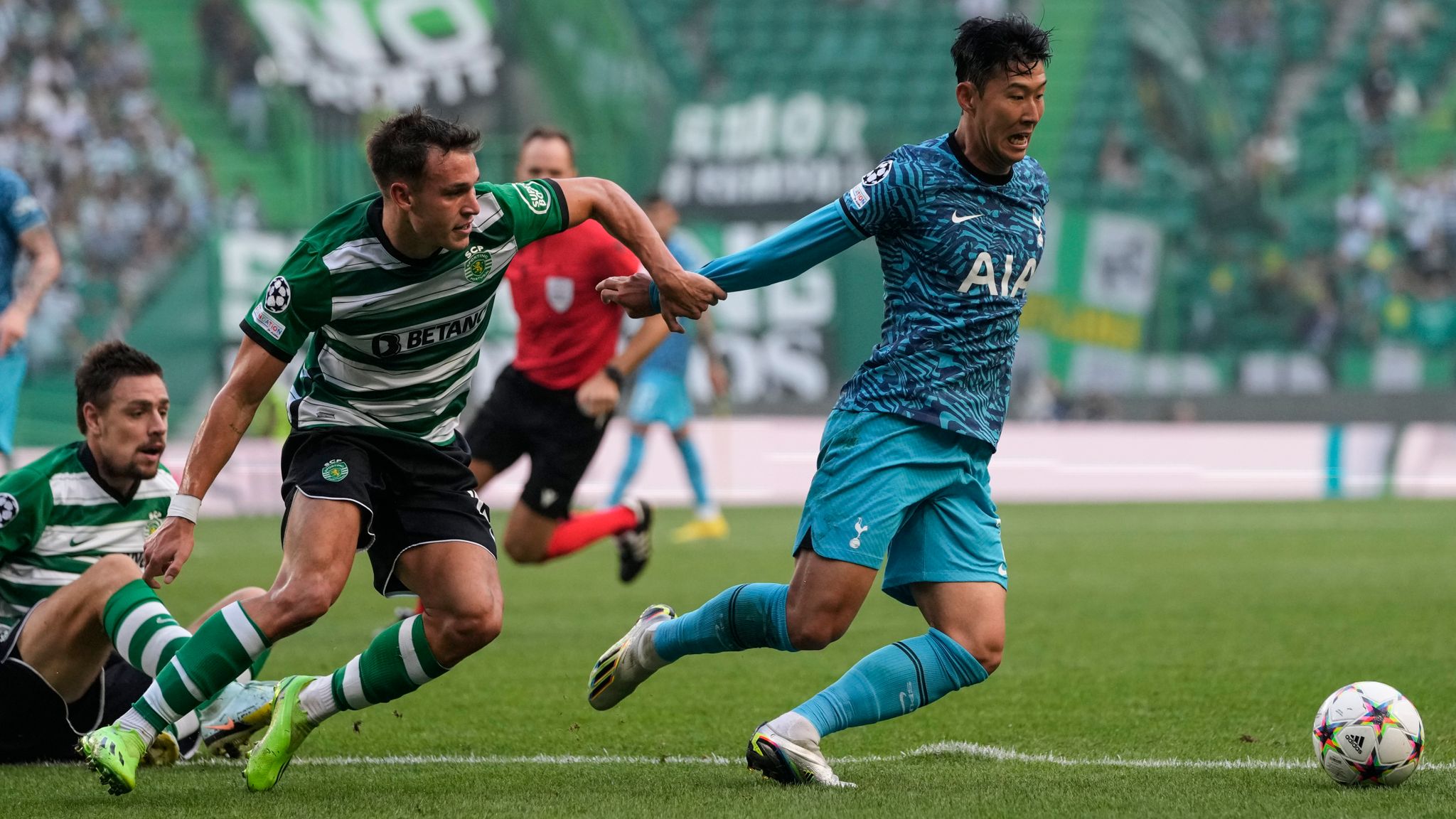 Sporting Lisbon 2-0 Tottenham: Spurs suffer Champions League defeat ...
