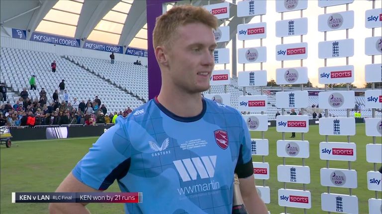 Joey Evison: I can't describe what's just happened | Cricket News | Sky ...