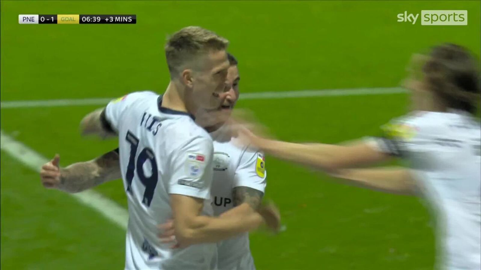Emil Riis opens the scoring for Preston North End | Football News | Sky ...