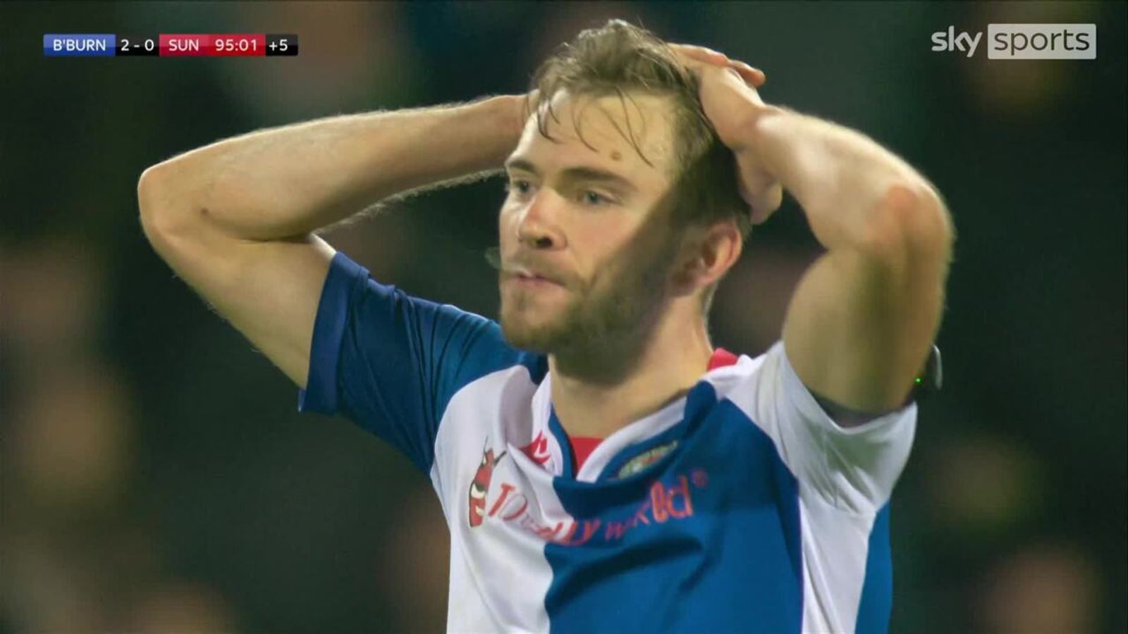 Ryan Hedges almost scores from miles out for Blackburn! | Football News ...