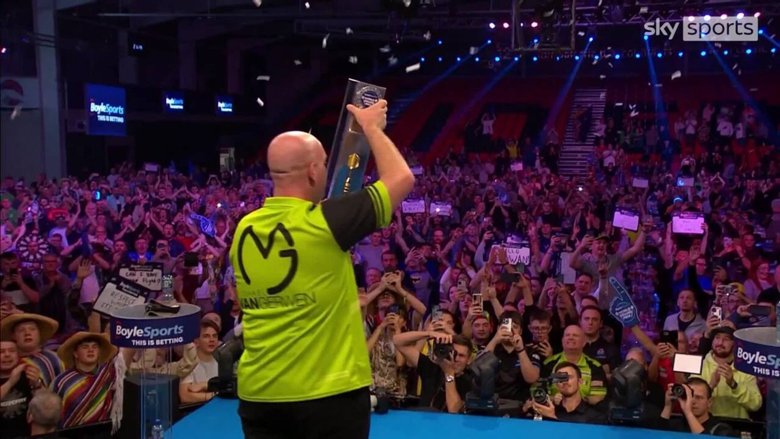 Michael van Gerwen lifts the World Grand Prix trophy! | Darts News ...