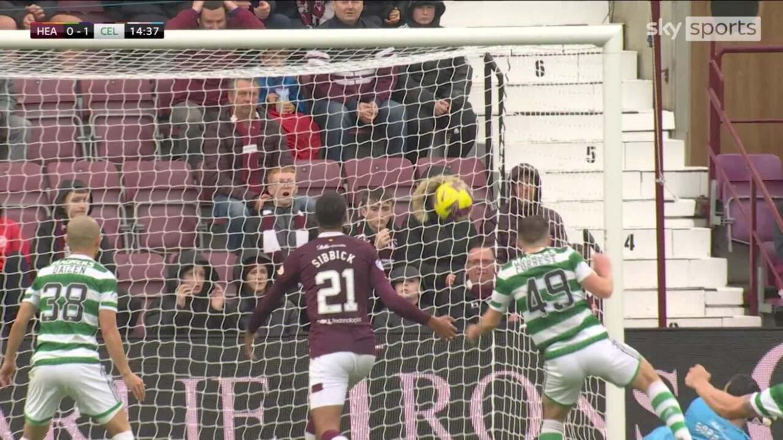 Hearts 3-4 Celtic: Greg Taylor's first league goal for league leaders ...