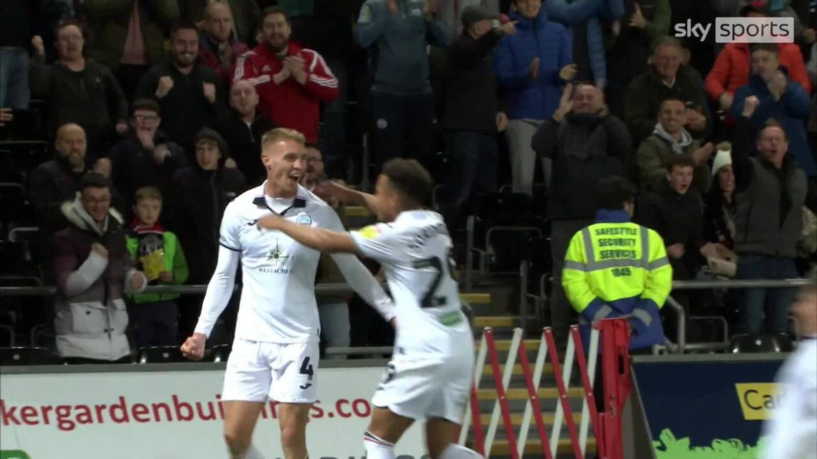 Jay Fulton's stunning strike caps remarkable Swansea City comeback ...