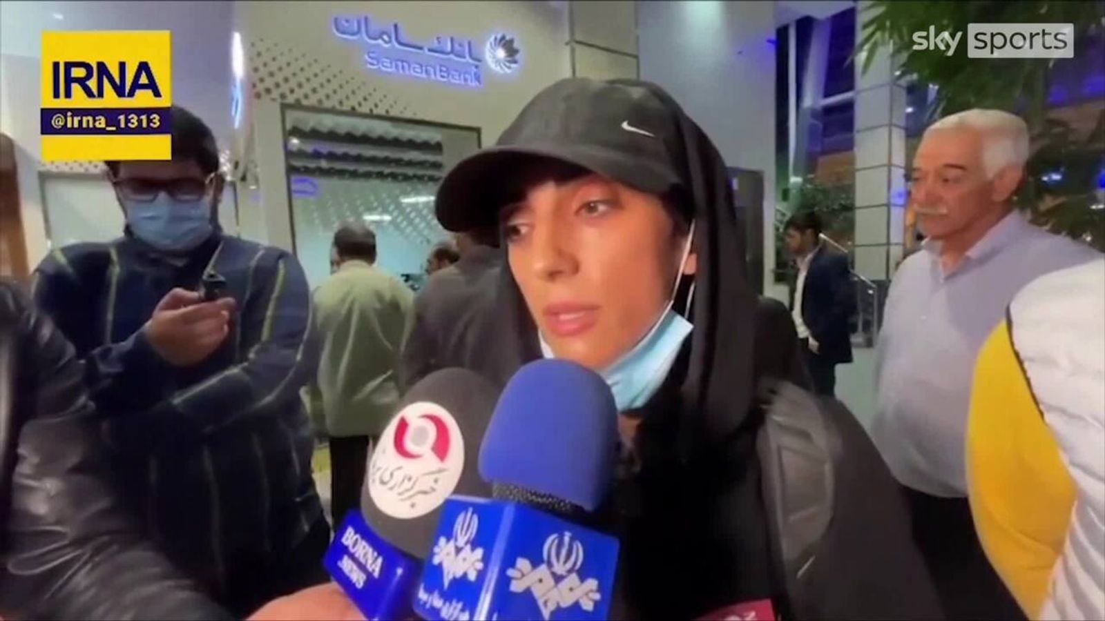 Elnaz Rekabi: Iranian climber who competed without hijab says it was ...
