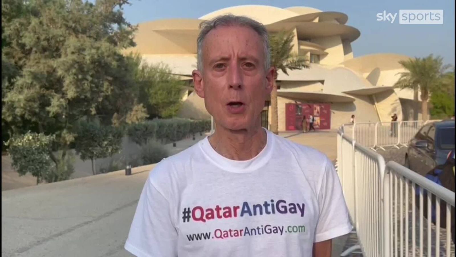 World Cup 2022: Human rights activist Peter Tatchell detained in Qatar ...