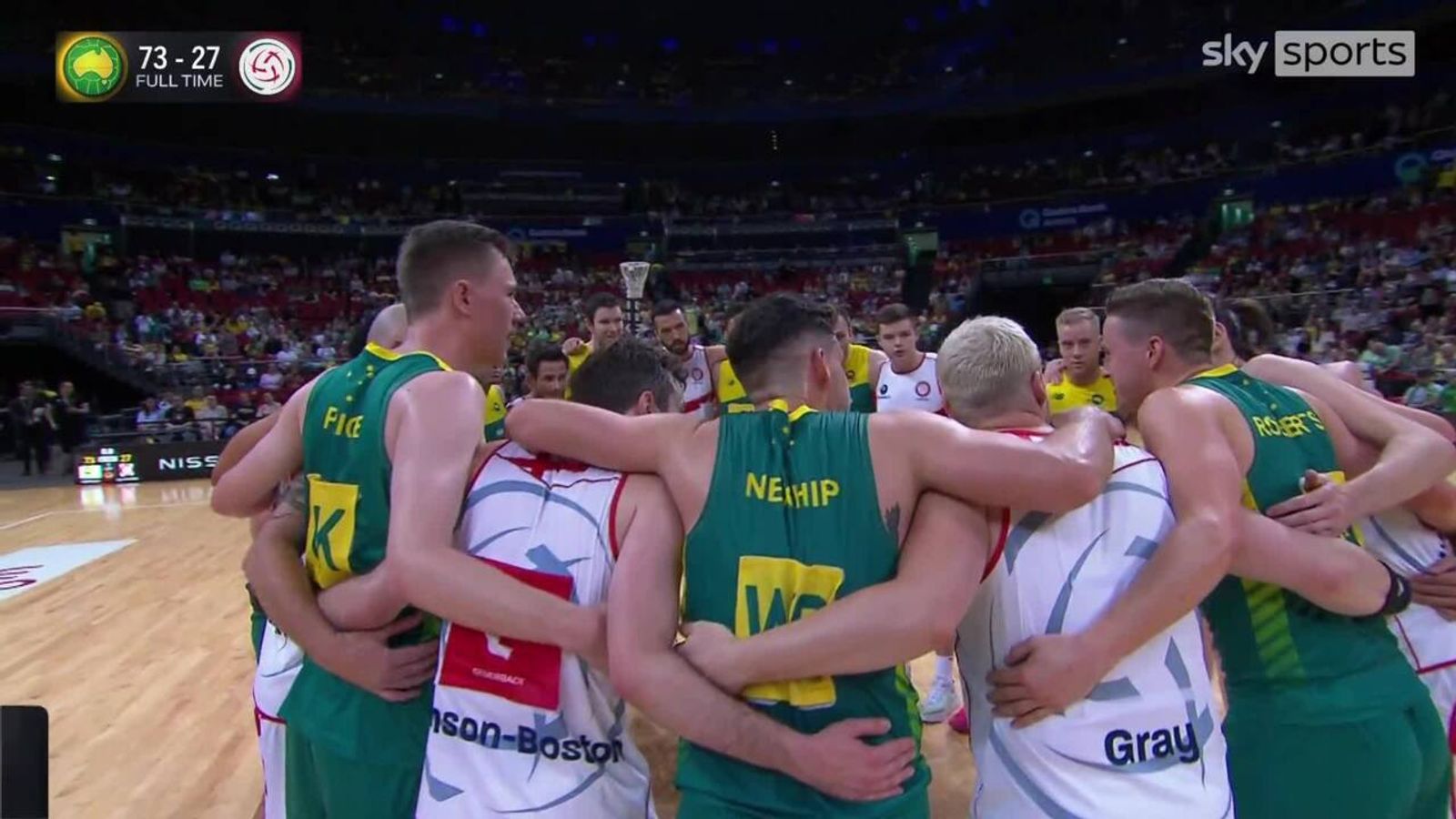 'A big step forward for men's netball' | England beaten by Australia ...