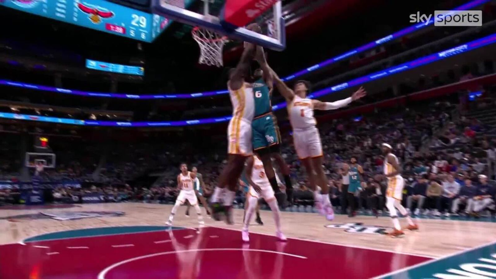 Hamidou Dialloshows off strength with huge slam! | NBA News | Sky Sports