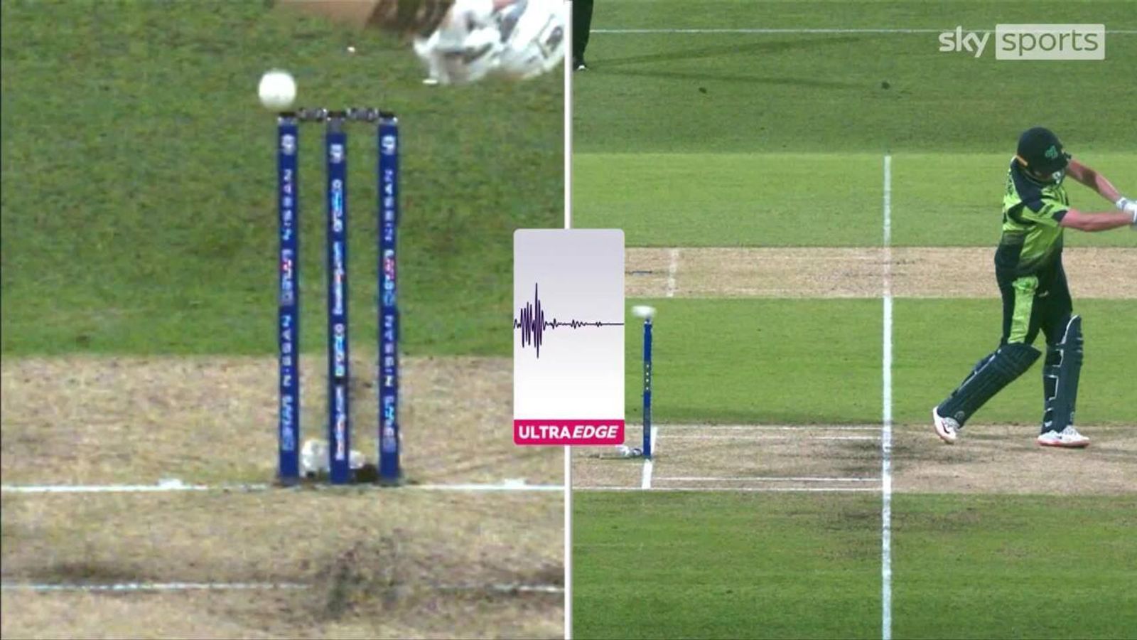 'How do the bails not move?!' | Hazlewood clips stumps, but bails stay ...