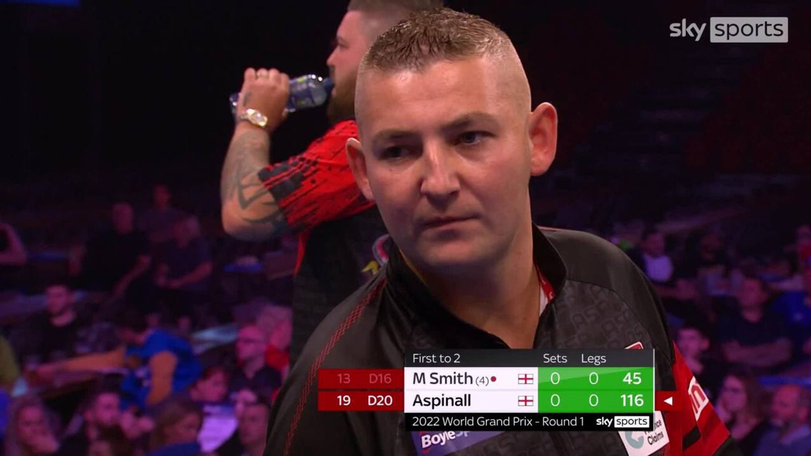 Nathan Aspinall opens with 116 break | Darts News | Sky Sports