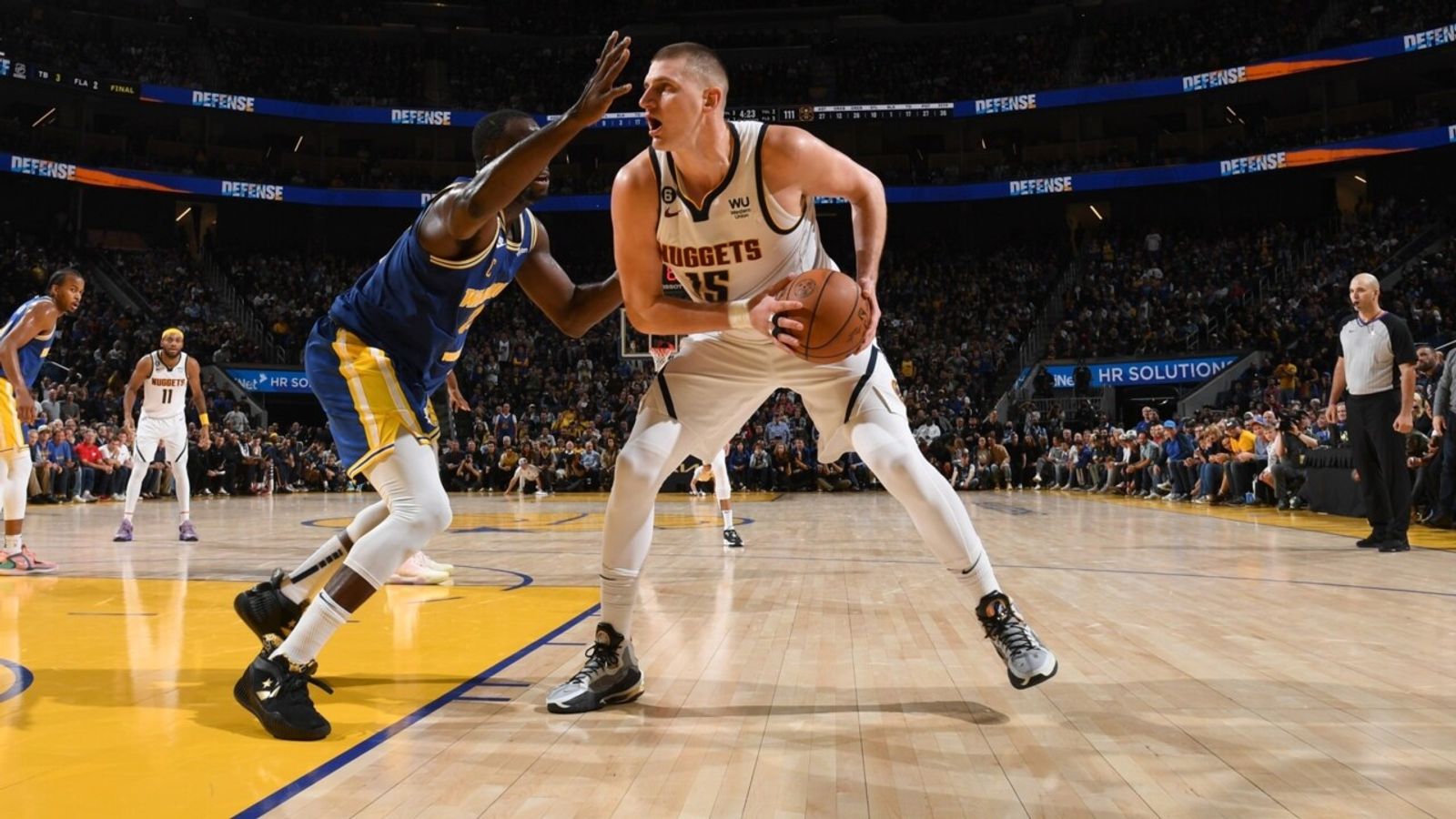 Denver Nuggets 128-123 Golden State Warriors | NBA highlights | NBA ...