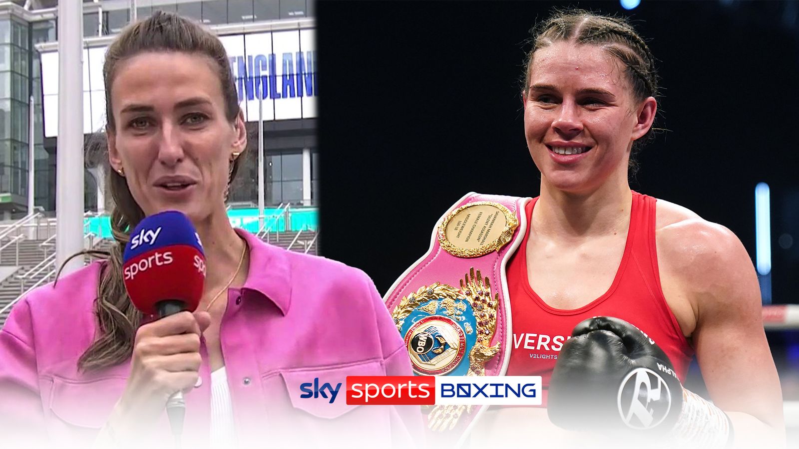 Jill Scott: It's such an honour to be walking out with Savannah ...