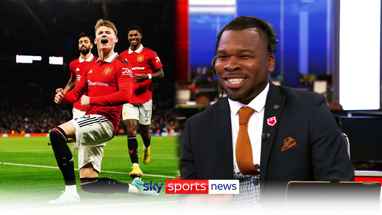 Aaron McLean's hilarious rection to Scott McTominay winner | 'He's sent ...