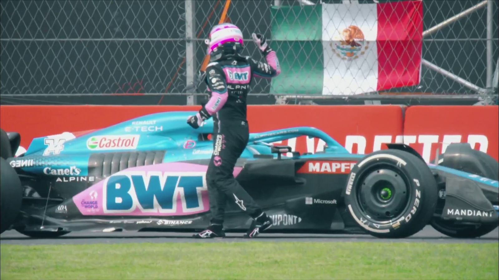 Fernando Alonso suffers late engine failure | F1 News | Sky Sports