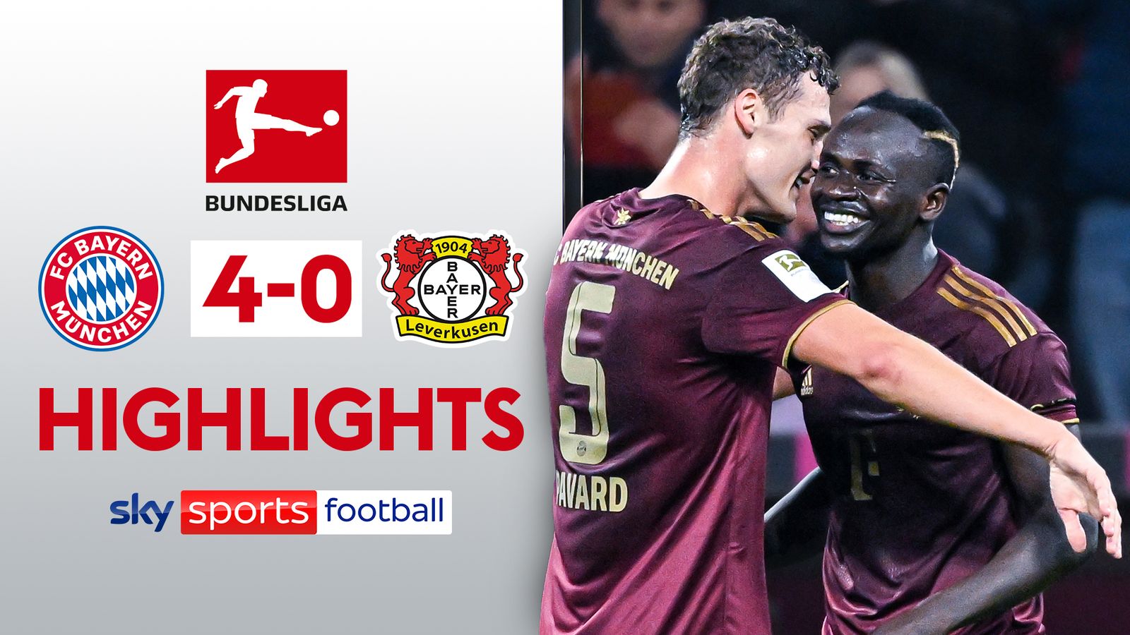Bayern 4 - 0 Leverkusen - Match Report & Highlights