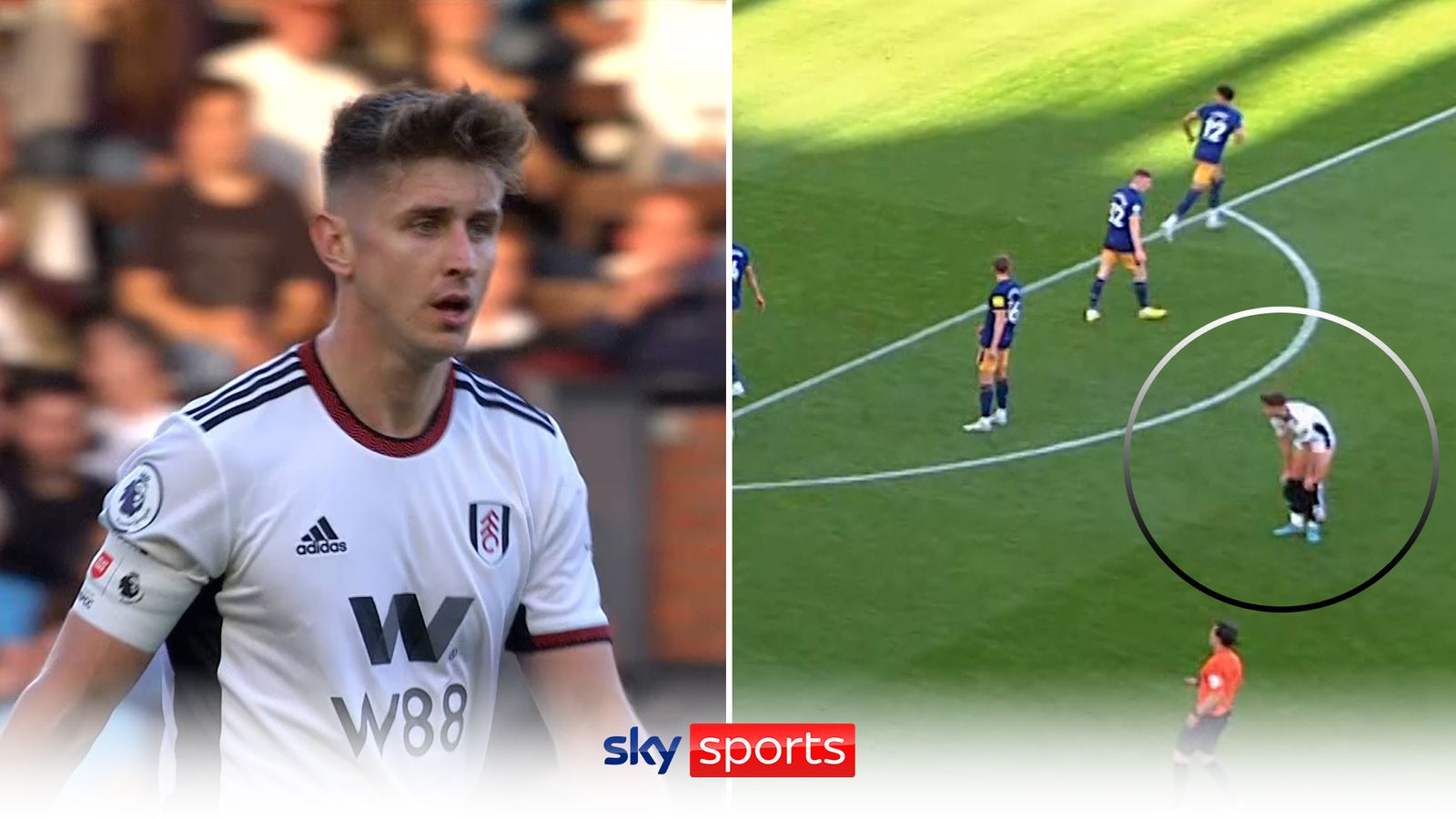 He's pulled his shorts down! Tom Cairney’s bizarre reaction to bad shot ...