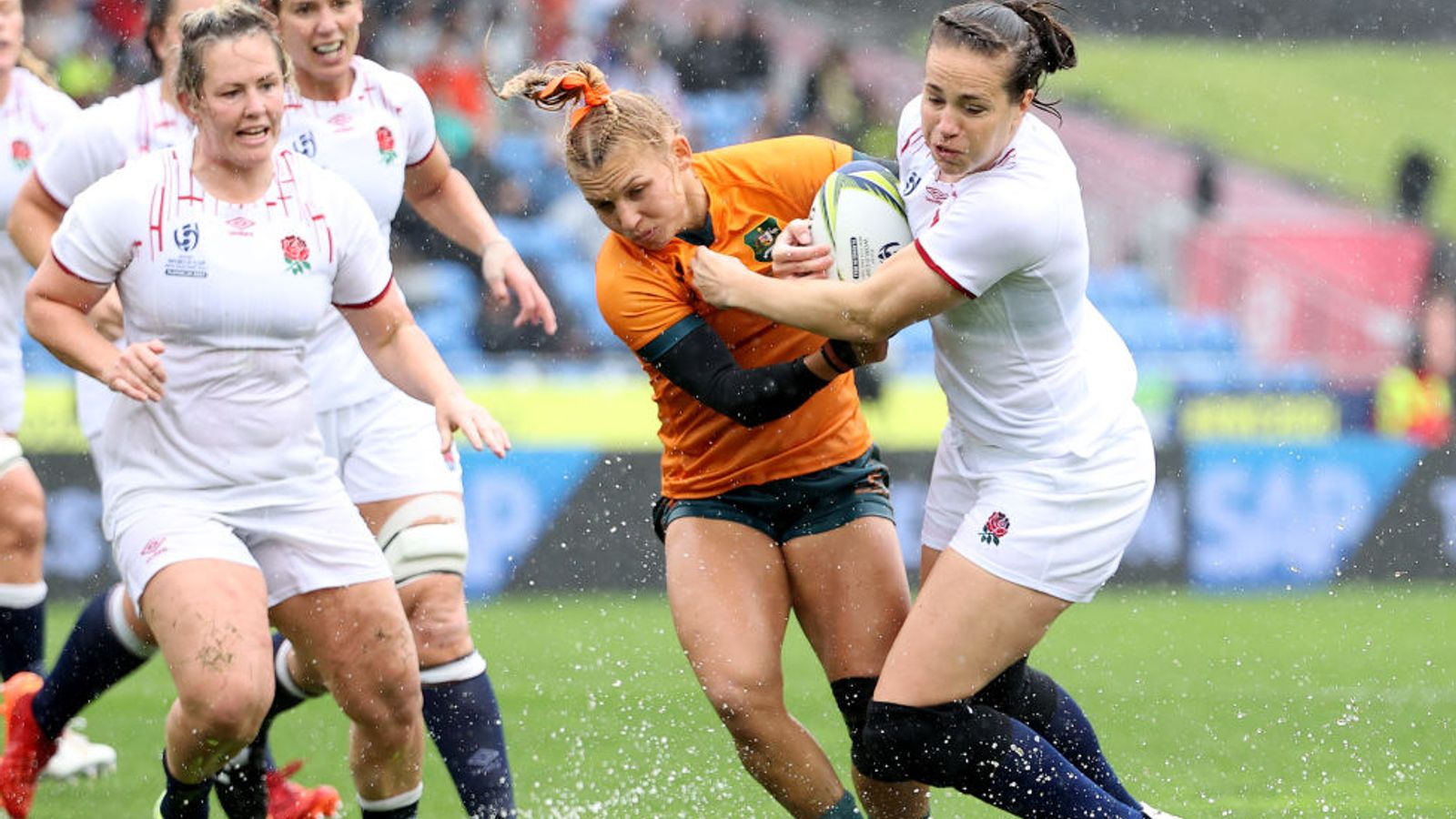 Rugby World Cup: England show variety in awful conditions to reach ...