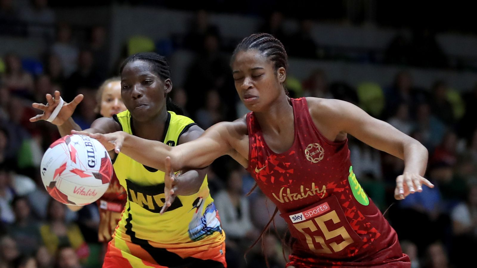 England head coach Jess Thirlby excited by goal shooter Olivia Tchine's ...