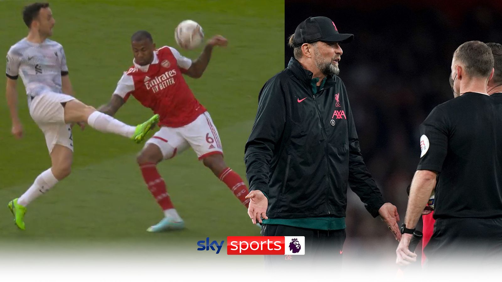 Ref Watch: Should Gabriel have conceded a penalty against Liverpool ...