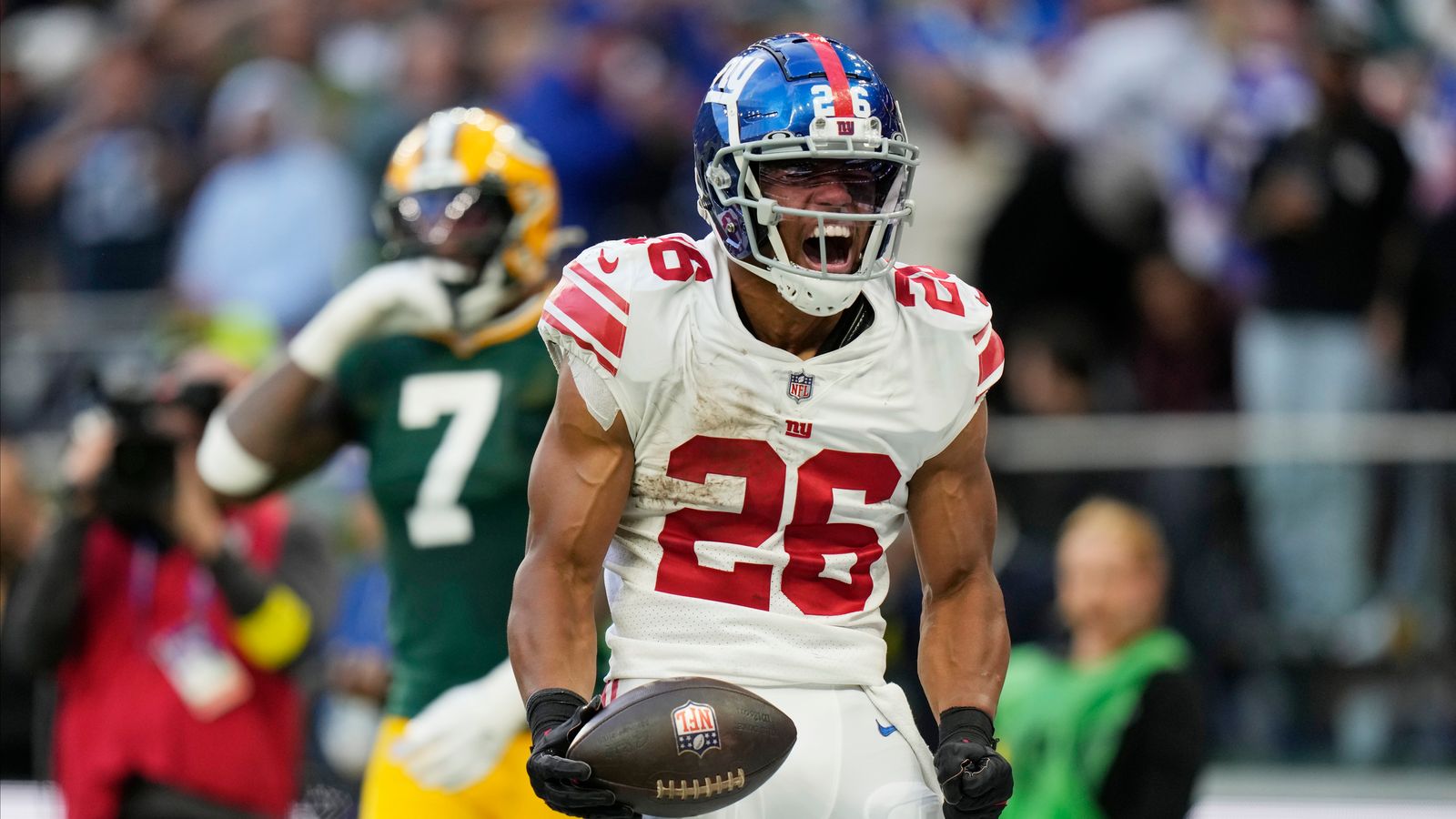 New York Giants receiver Darius Slayton displays mental toughness in ...