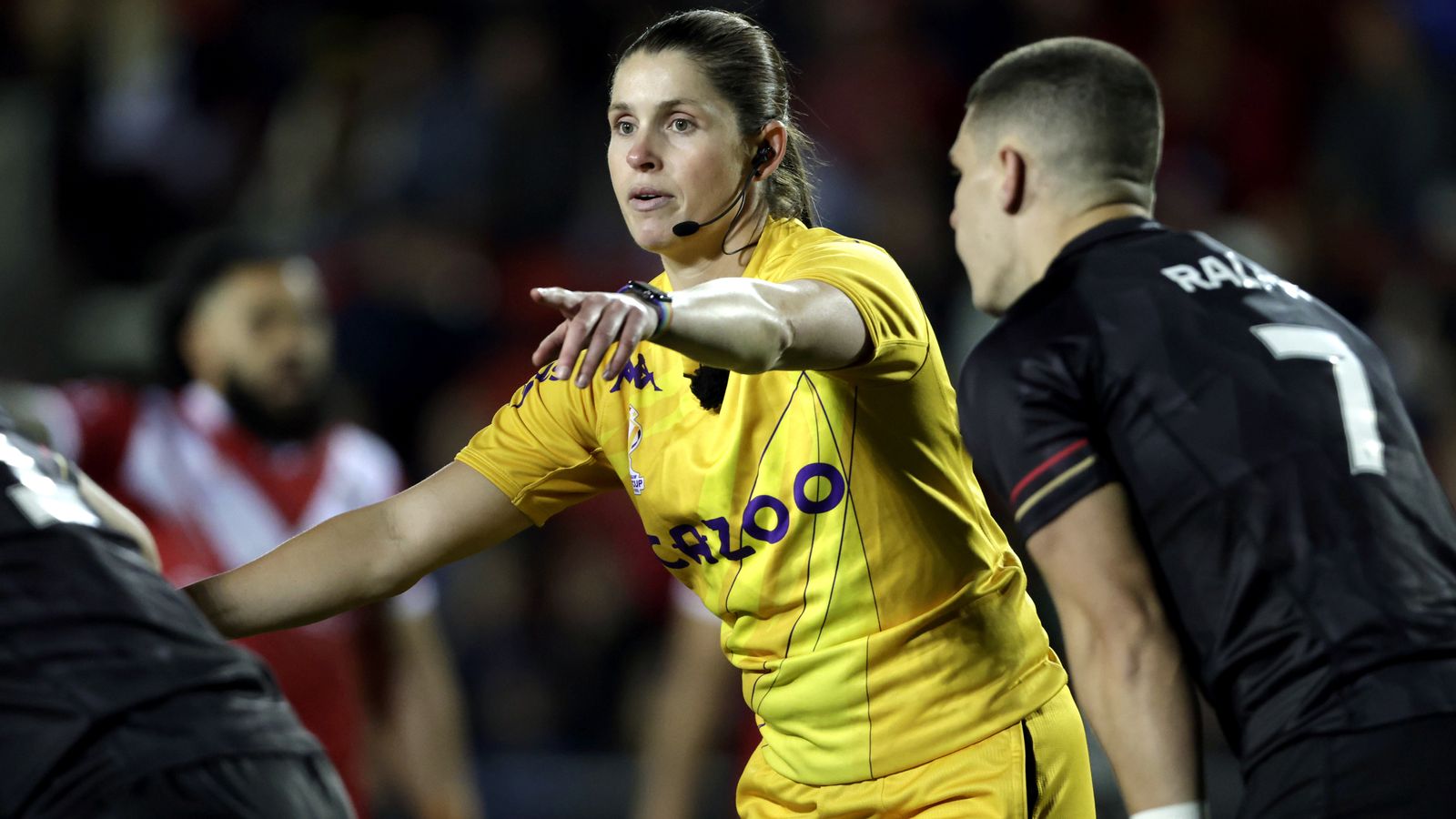 Kasey Badger becomes first woman to referee a men's Rugby League World ...