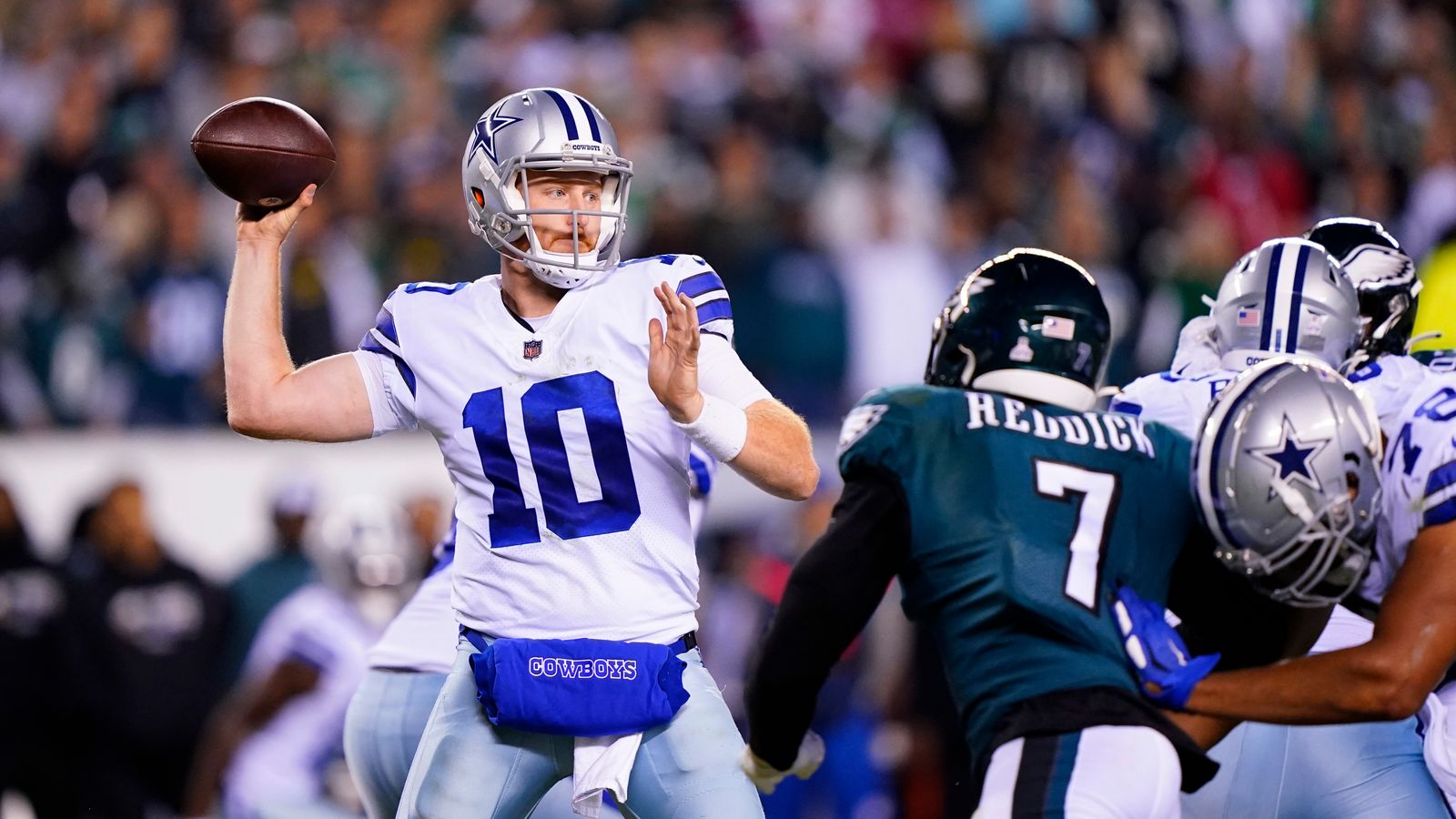 Philadelphia Eagles 26-17 Dallas Cowboys: Jalen Hurts shines as undefeated run continues | NFL ...