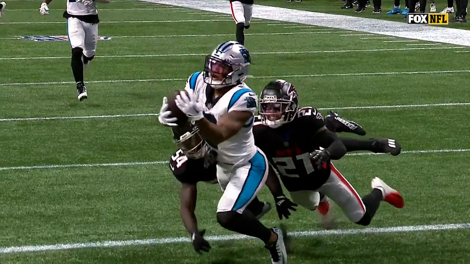 'Unreal!' - P.J. Walker unloads 62-yard Hail Mary TD to D.J. Moore ...