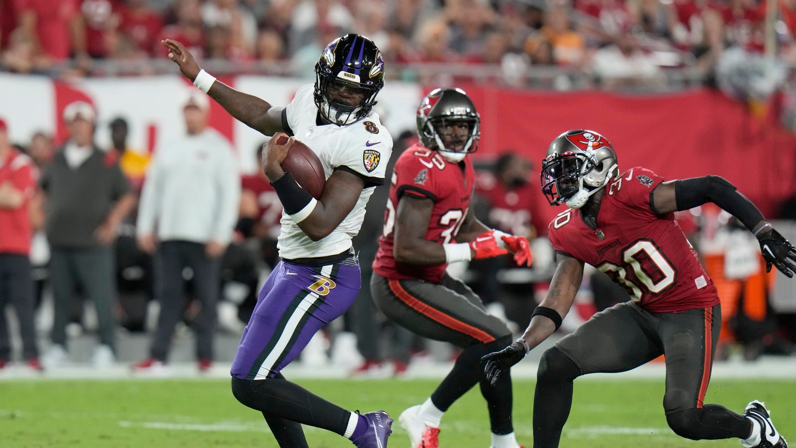 Baltimore Ravens 27-22 Tampa Bay Buccaneers: Tom Brady's Bucs drop to 3 ...