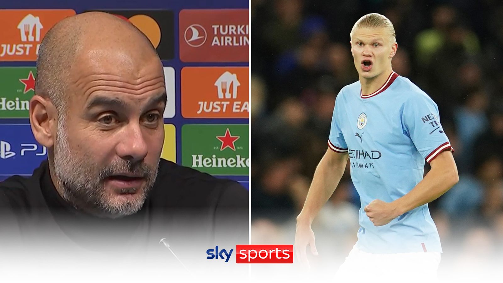 Pep Guardiola denies rumours of 'Real Madrid clause' in Erling Haaland's contract | Football ...