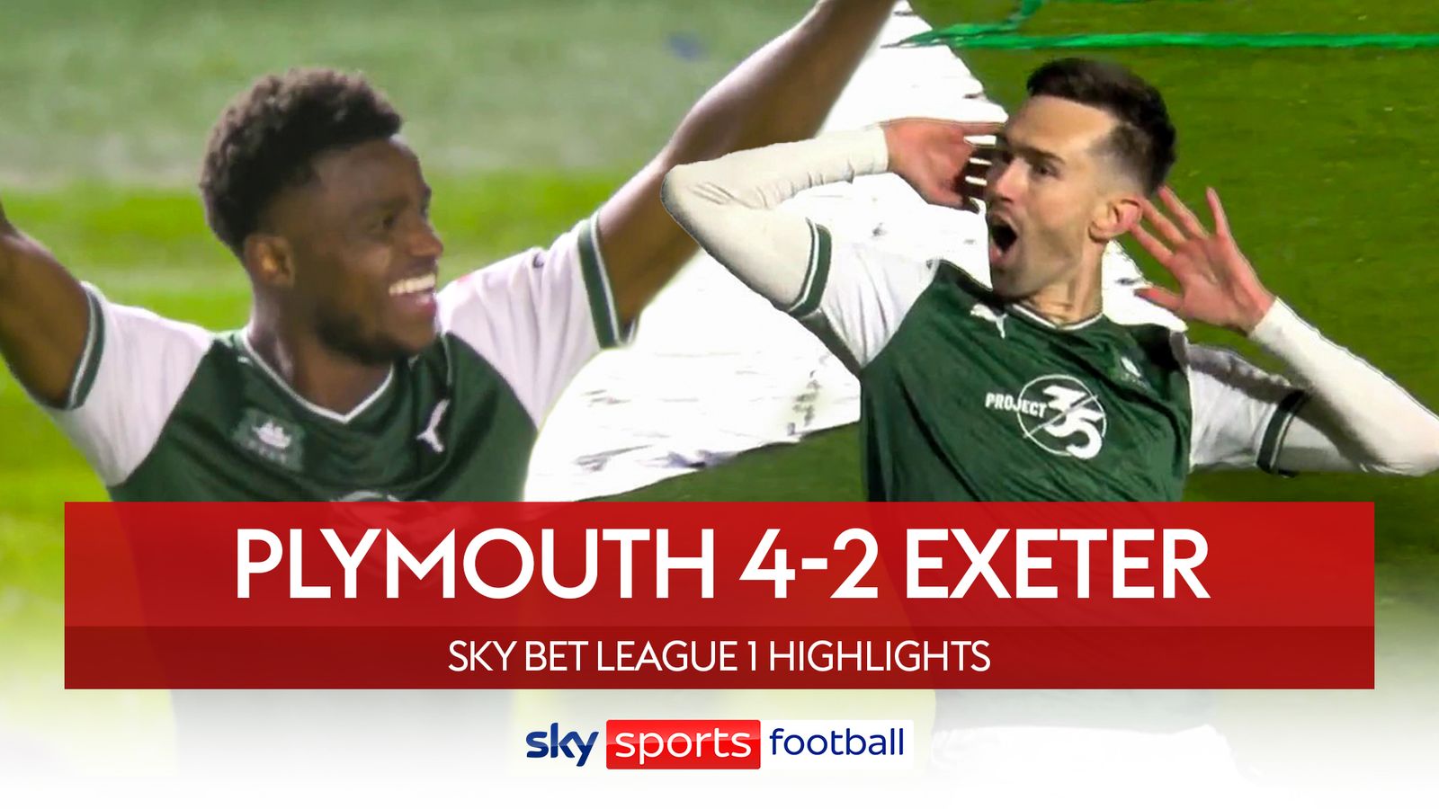 Plymouth 4-2 Exeter: Ryan Hardie scores twice as Argyle open up four ...