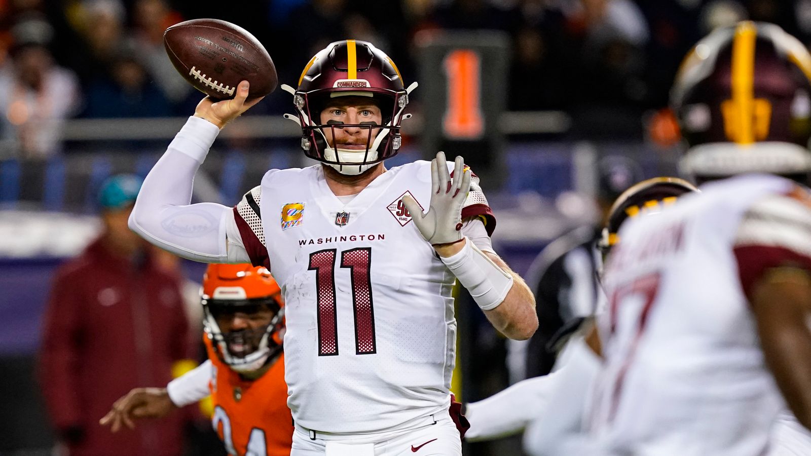 Washington Commanders beat Chicago Bears 12-7 to snap four-game losing ...