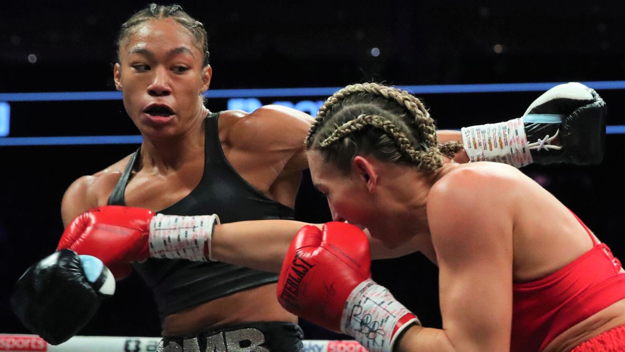 Alycia Baumgardner beats Mikaela Mayer by split decision to unify WBC, WBO and IBF super ...