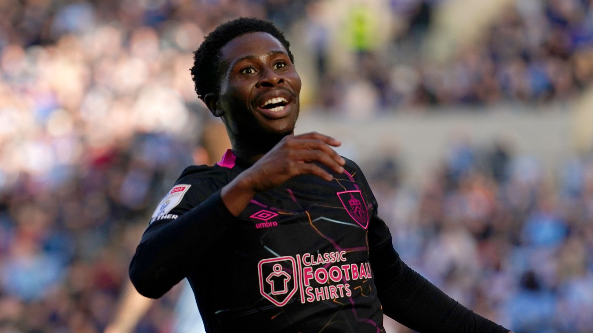 Coventry 0-1 Burnley: Nathan Tella seals win for Clarets | Football ...