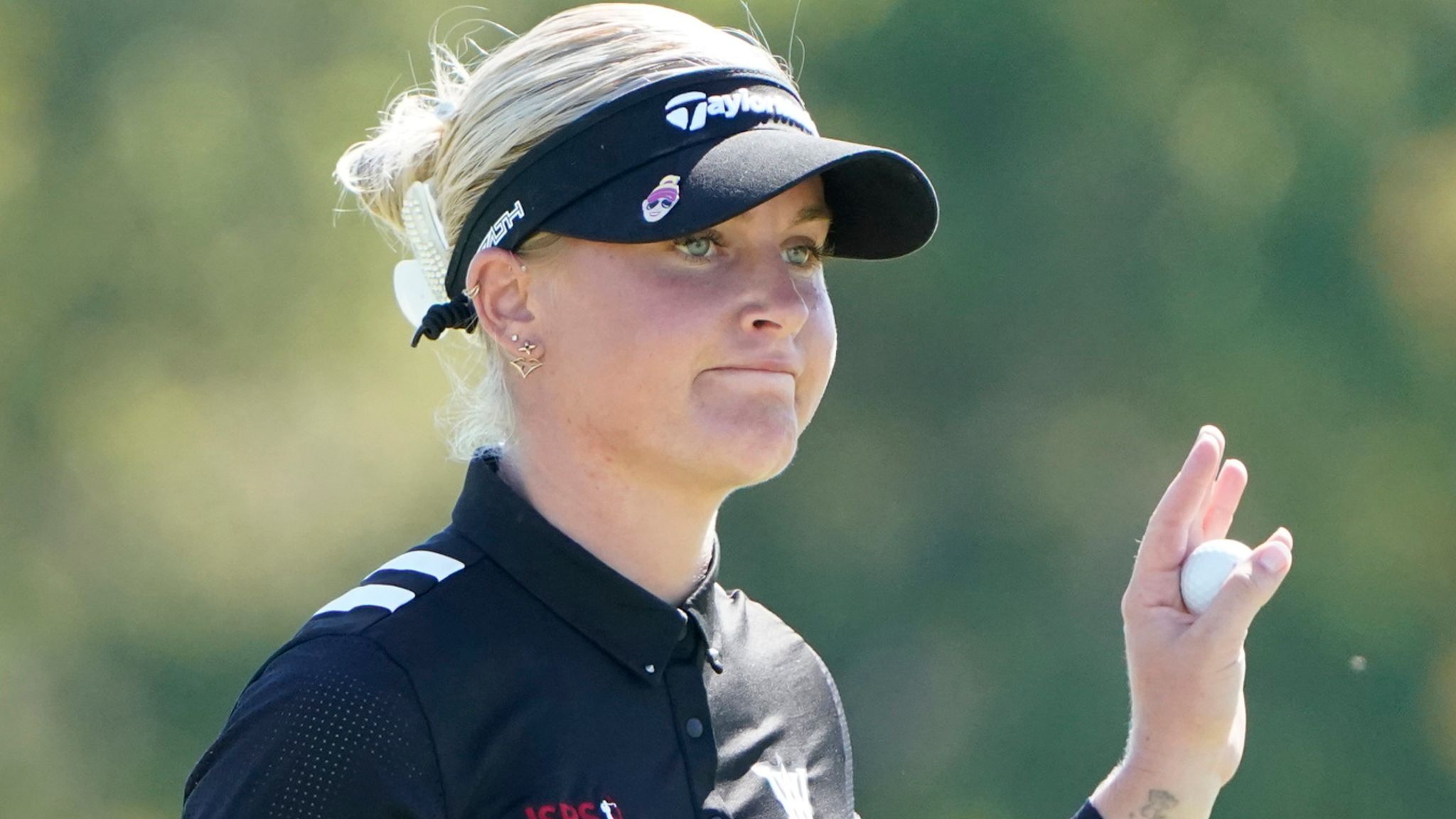 Charley Hull leading Aramco Team Series with one round to play after shooting 65 in Jeddah ...