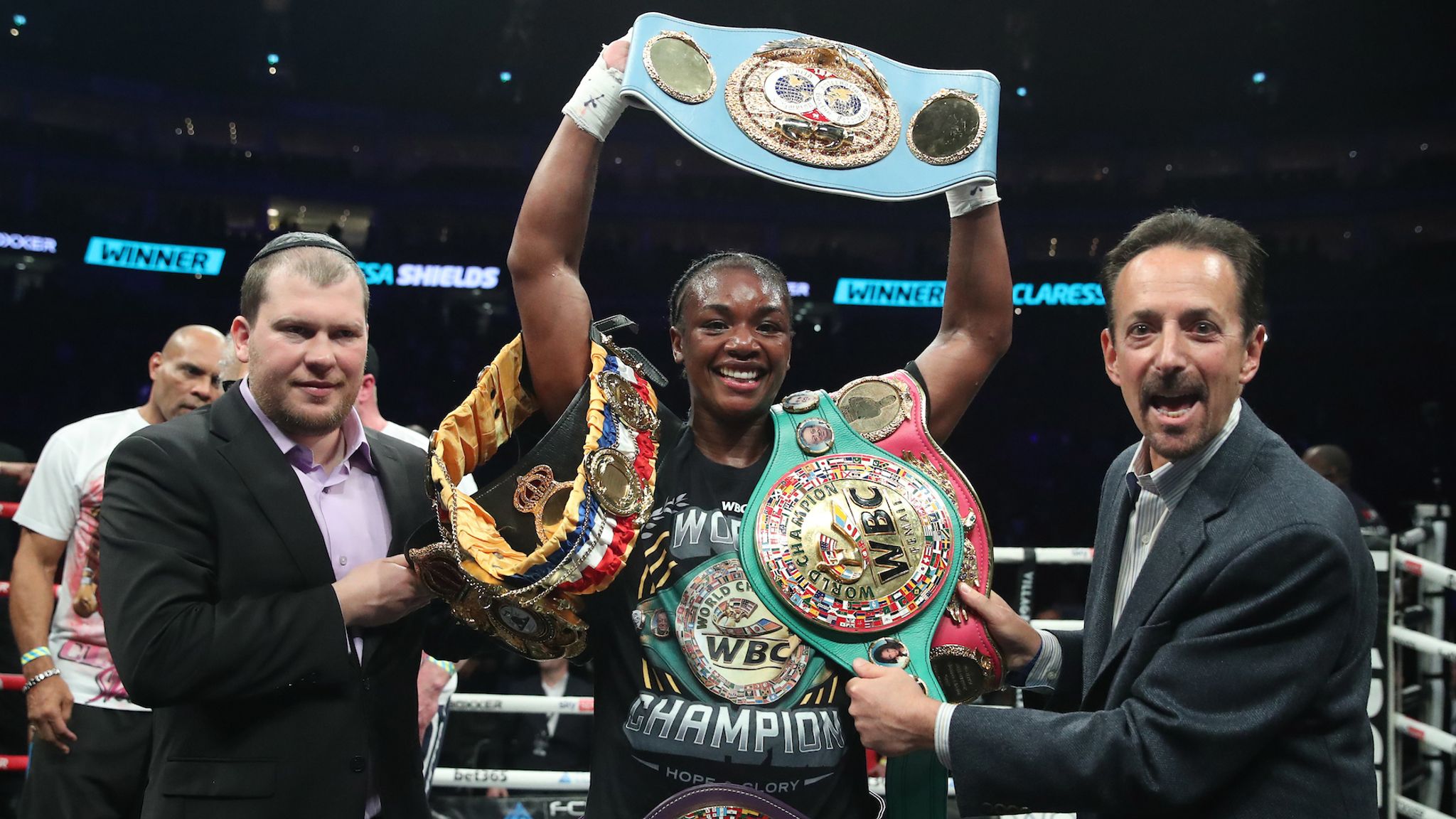 Seniesa Estrada intends to follow Claressa Shields and Katie Taylor and ...