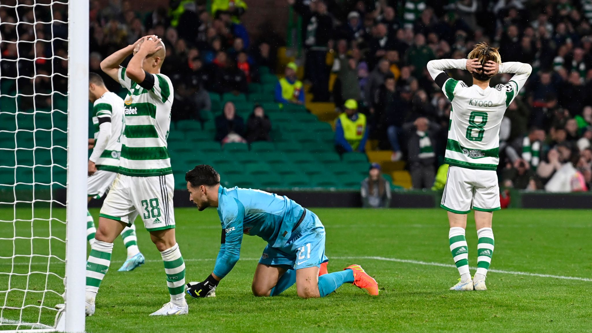 Celtic 0-2 RB Leipzig: More missed chances as Hoops' Champions League ...