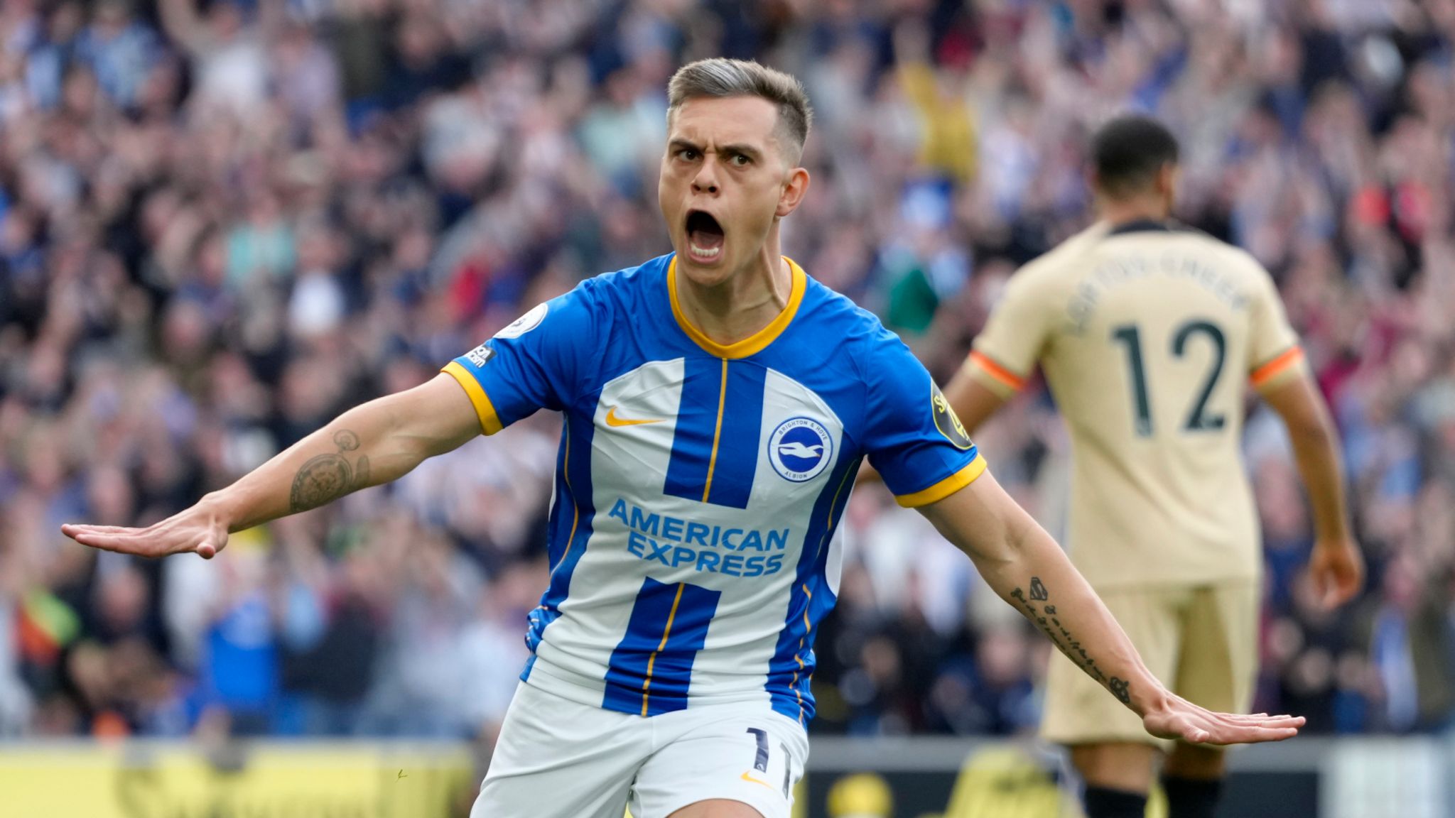 Leandro Trossard: Roberto De Zerbi confirms Belgium forward will not ...