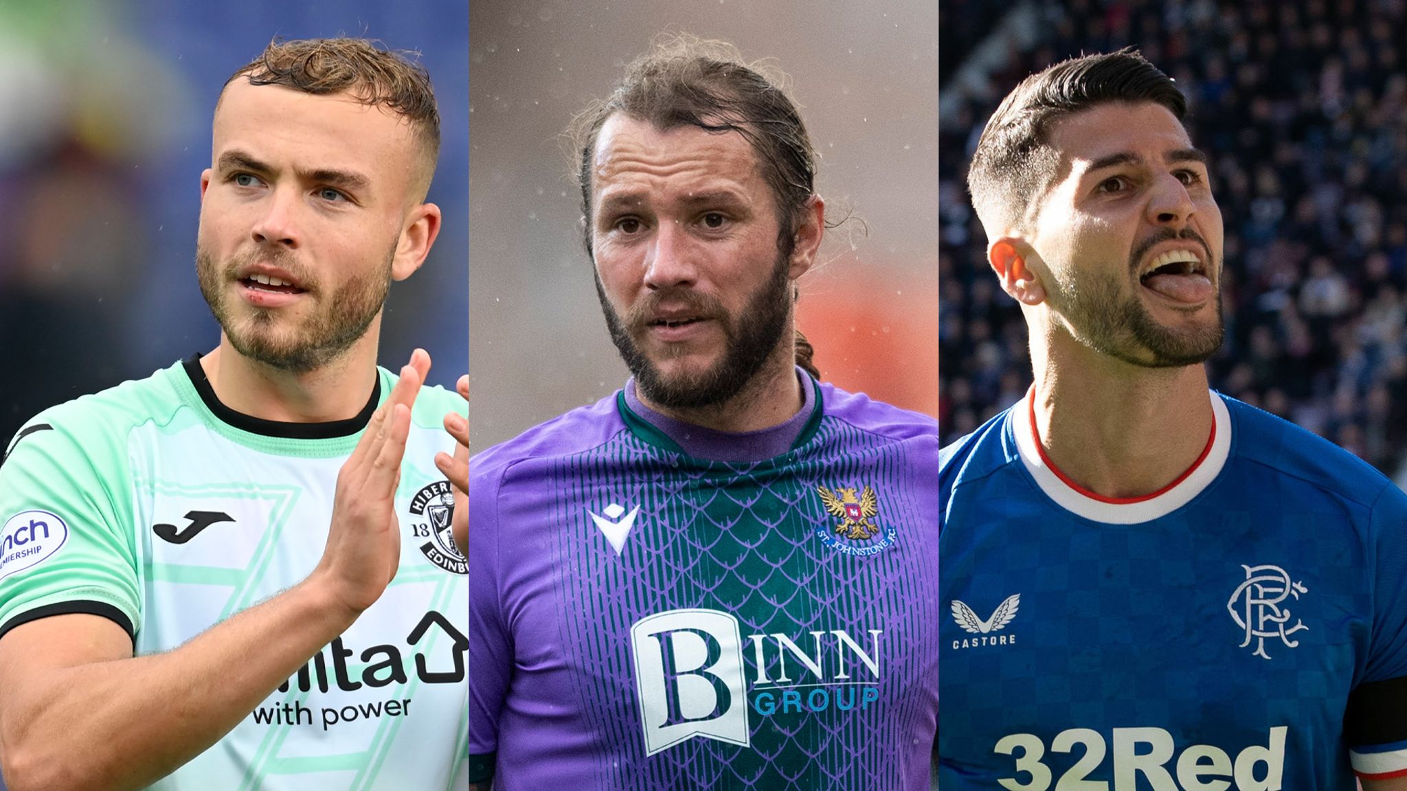 Scottish Premiership: Rangers, Celtic, Aberdeen, Hibs, St Johnstone feature in team of the week ...